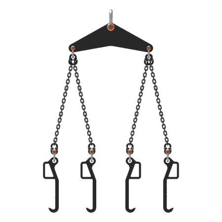4 HOOK CHAIN LIFTING SLING - Ramey Martin Energy Tools